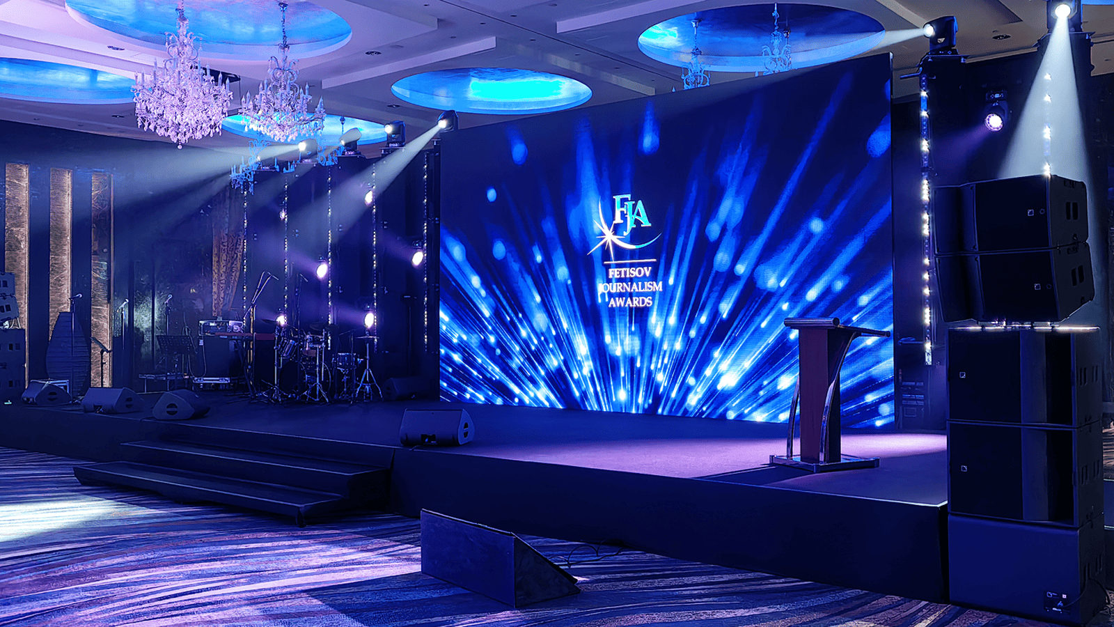 Stage Rental in Dubai, Abu Dhabi, UAE | Indoor & Outdoor Stages – MFA Event